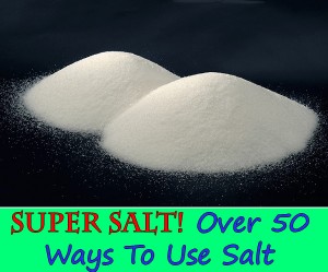 Super Salt! Over 50 Ways To Use Salt - Home and Gardening Ideas
