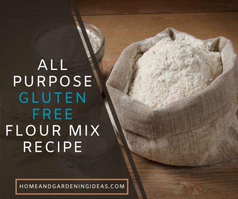 All Purpose Gluten Free Flour Mix Recipe - Home and Gardening Ideas