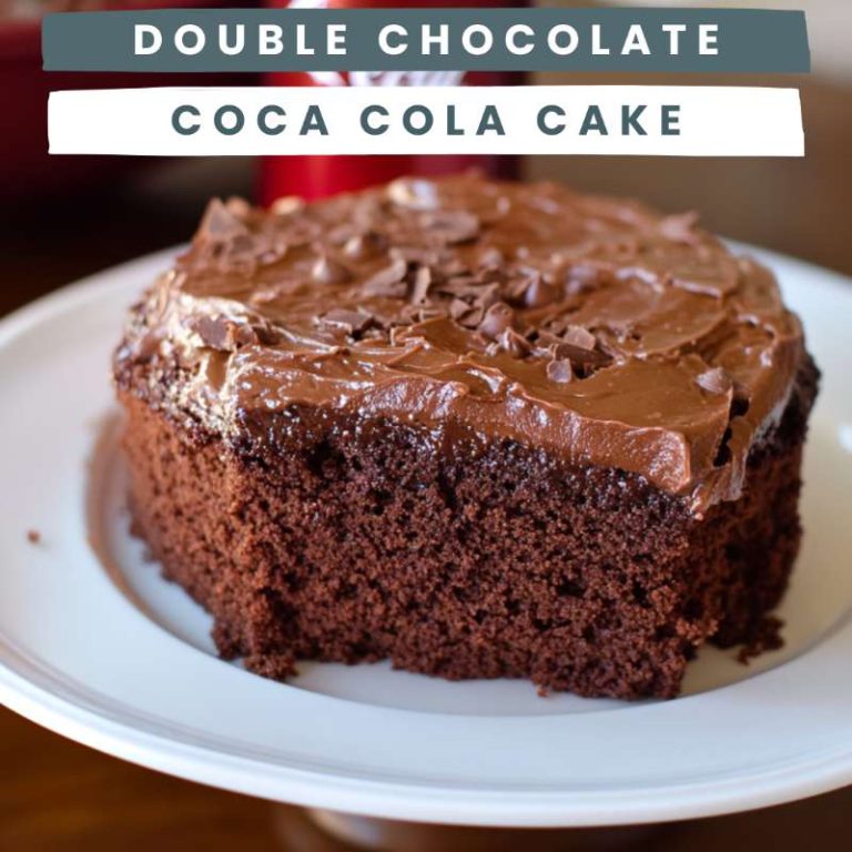 Double Chocolate Coca Cola Cake Recipe - Home and Gardening Ideas