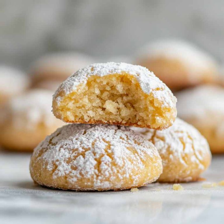 Soft Amaretti Cookies Recipe - Home and Gardening Ideas